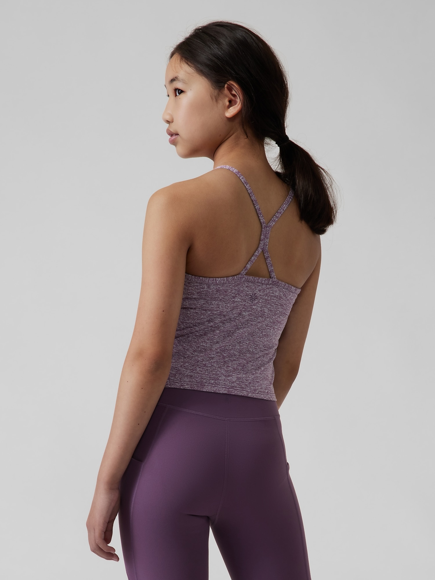 Athleta Girl All Day SoftLuxe Longline Bra | Athleta