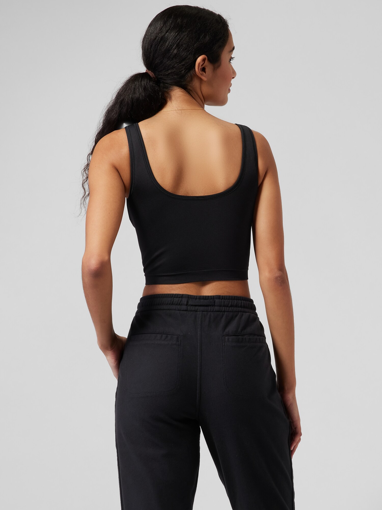 Aurora Seamless Scoop Crop Tank | Athleta