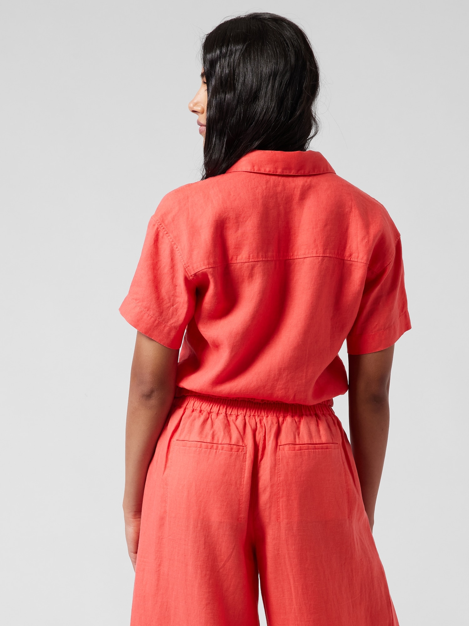 Haut noué en lin Playa | Athleta